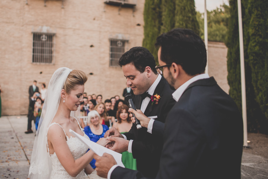 Boda Civil en el Palacio de los Córdova. Conchi y Daniel